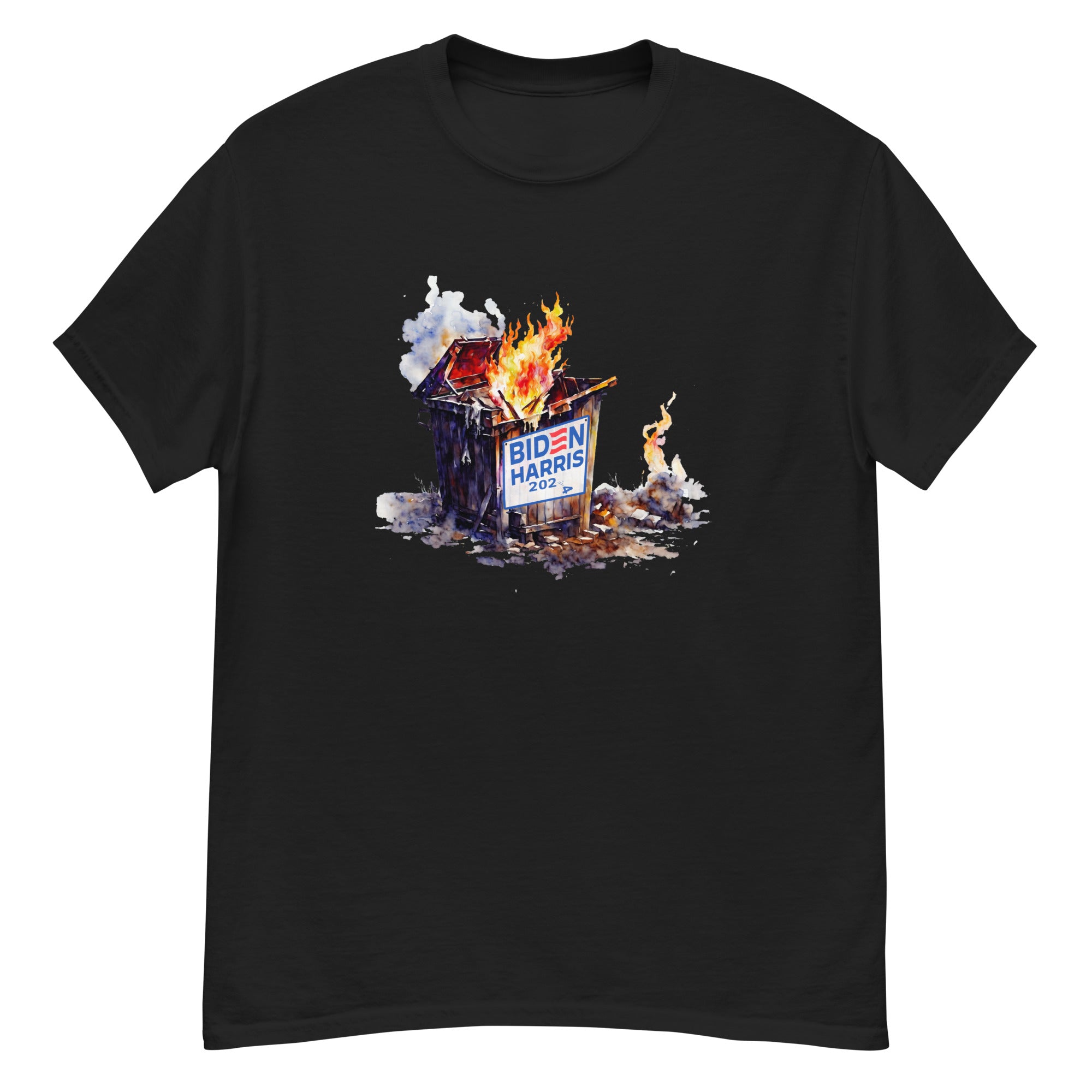 2024 Election Humor Tee: 'Biden Harris Dumpsterfire' Edition – V-Town ...